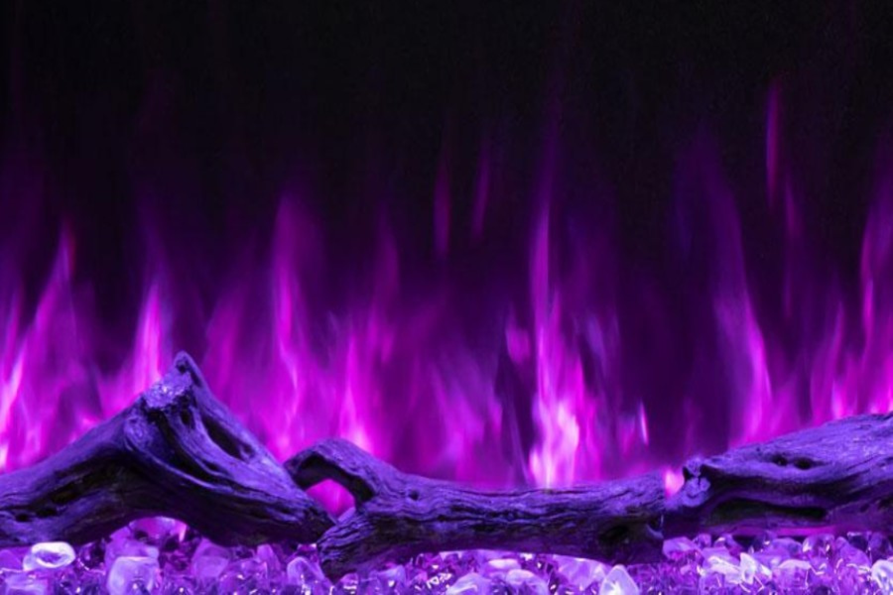 Modern Flames 68-inch Landscape Pro Multi Electric Fireplace with Wall ...