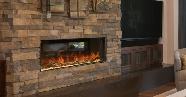 Modern Flames 44-inch Landscape Pro Slim Electric Fireplace