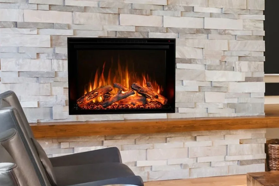 Modern Flames 30-inch Redstone Built-In Electric Fireplace